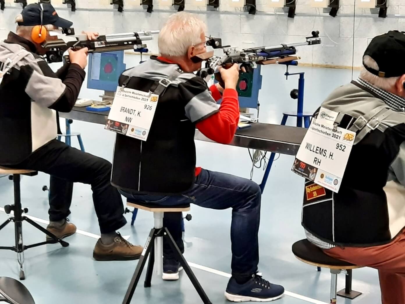 1. Tag-DM LG Auflage in Dortmund 2021 - BRONZE Mannschaft Sen III ...